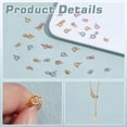 18Sets 3 Colors Brass Spring Ring Clasps and Silicone Beads Mixed Color ...