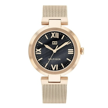 Tommy Hilfiger Men's 1710294 White Leather Analog Quartz Fashion Watch ...