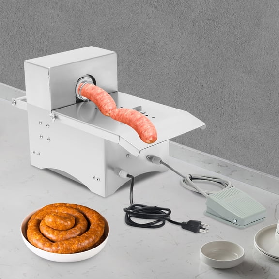 EQCOTWEA Electric Sausage Stuffer Sausage Maker with 4 Stuffing Tubes ...