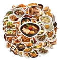 35pcs-50pcs Delicious Stickers Food Stationery Stickers Stickers Kids ...