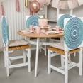 Abstract Geometric Chair Back Covers Set of 1, Bohemian Style Boho ...