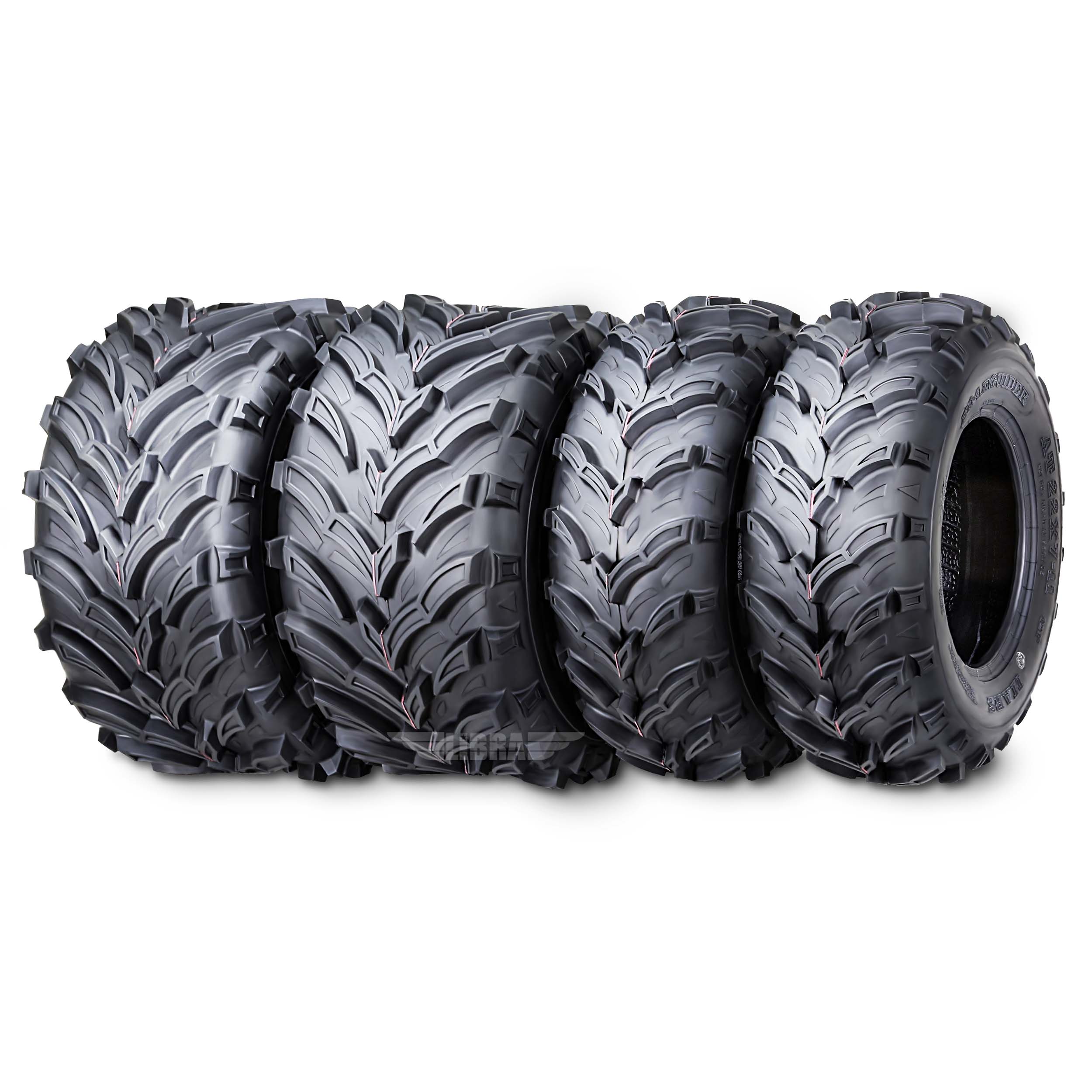 Ocelot Aggressive V-Tread Mayhem Zilla Like 6-Ply SxS UTV Tire 27x9-12 ...