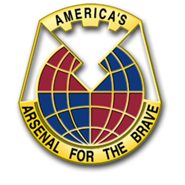 3.8 Inch Army Material Command Unit Crest Vinyl Transfer Decal ...