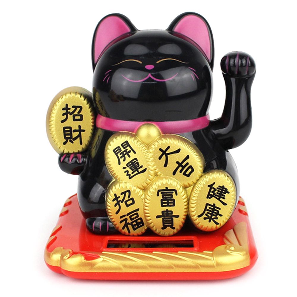 Home Decor Welcoming Lucky Beckoning Fortune Symbol Wealth Waving Cat ...