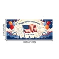 Clearance! Soovim 480x210cm Patriotic Garage Banner, Large Outdoor Sign ...