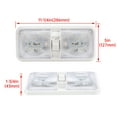 KOJEM 5PCS RV Ceiling Double Dome Lights 12v Ceiling Fixture RV ...