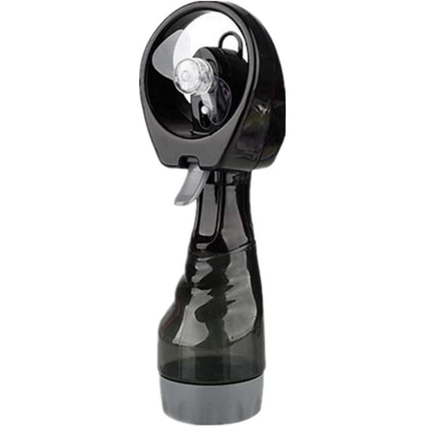 Portable Handheld Water Misting Fan- Water Spray Fan-misting Fan (black ...