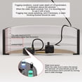 GNOIX 5V USB Mist Maker Fogger With Adjustable 120L/H Pump, Colorful ...
