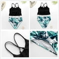 5-14Years Print Kids Girls Bikini Set 2023 Ruffle Baby Kids High Waist ...