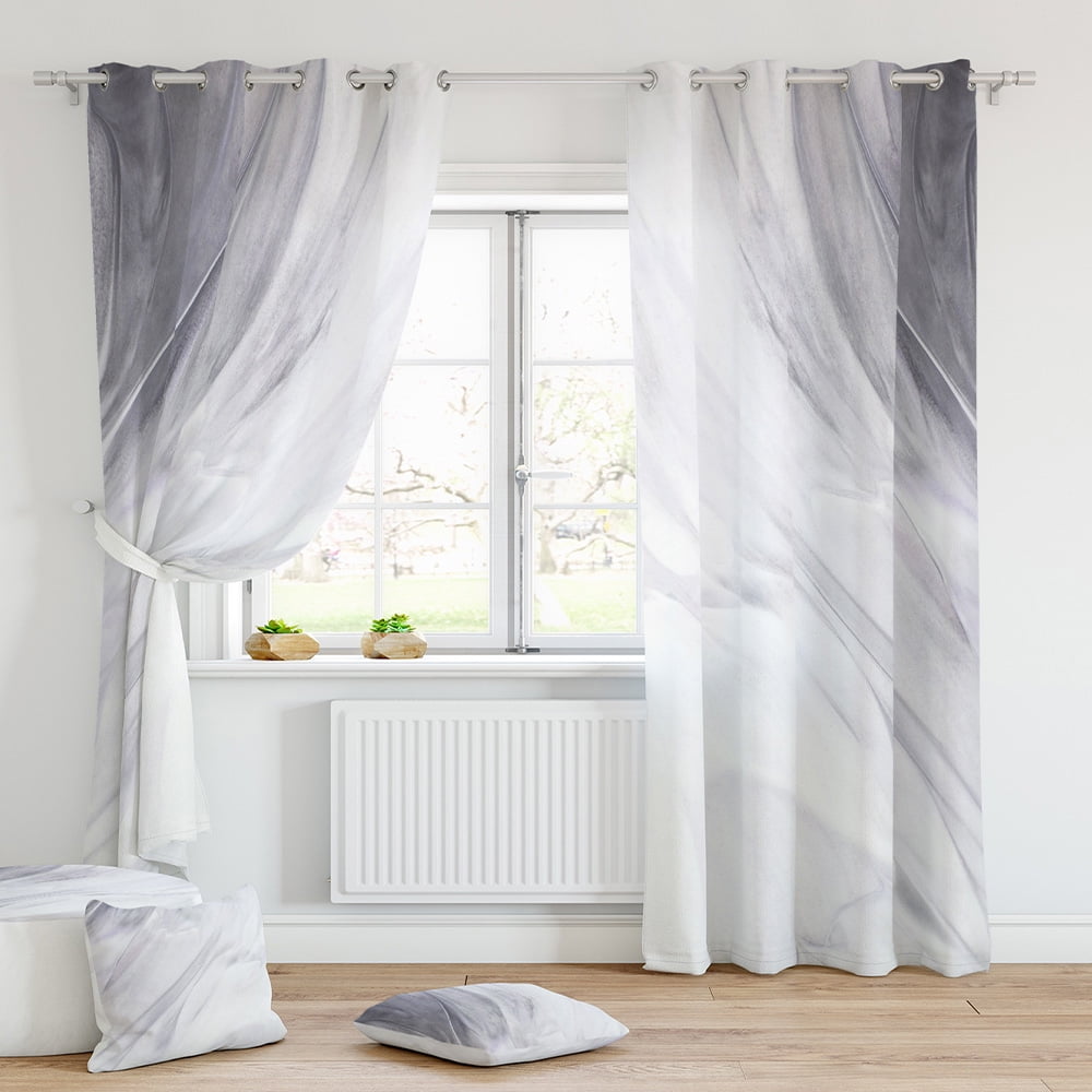 Innerwin Drapes Thermal Insulated Window Curtain UV Protection 2Pc ...