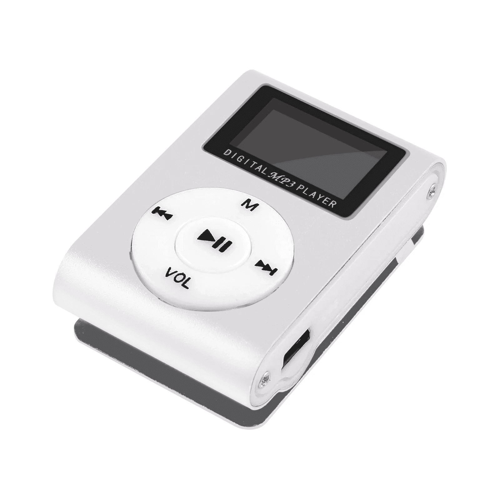 Reproductor MP3 genérico con radio FM y puerto USB - plateado | Walmart ...
