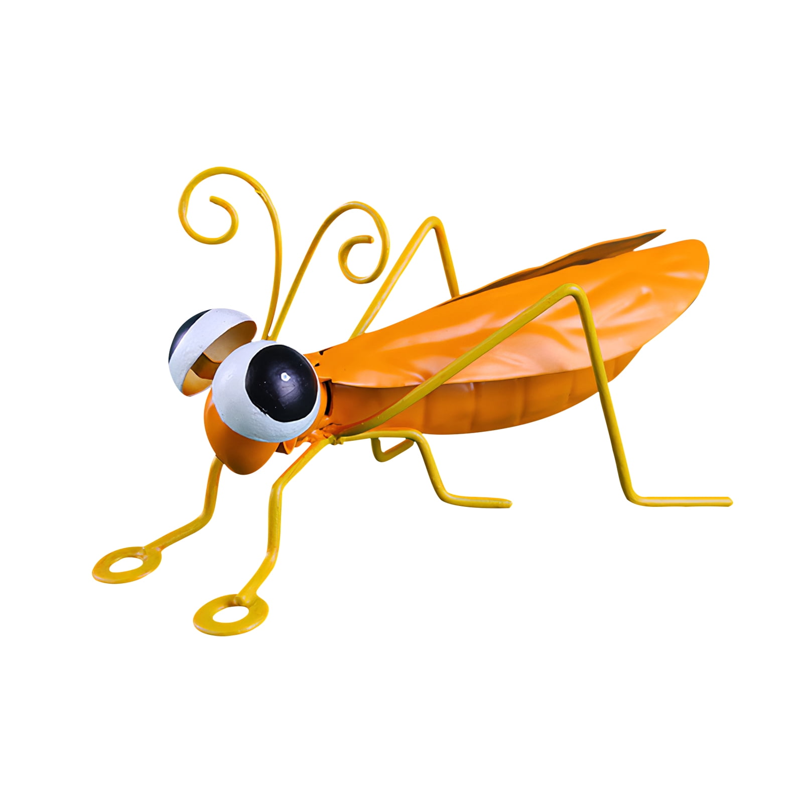 ABEDOE In/Outdoor Decoration Locust Statue Wrought Iron Locust Model ...