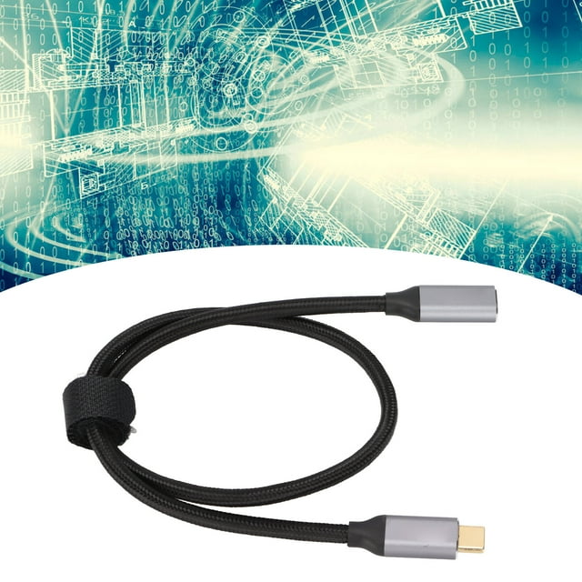 USB C Mâle à Femelle Câble d'Extension, 100W PD 5A Type C Rallonge ...