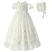 NIUBAO Baby Newborn Delicate Lace Baptism Embroidered Christening Gown ...