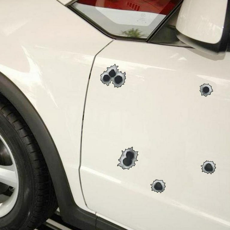 Bullet Holes In Car