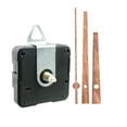 Long Shaft Clock Movement with Walnut Wood Clock Hands Mechanism with ...