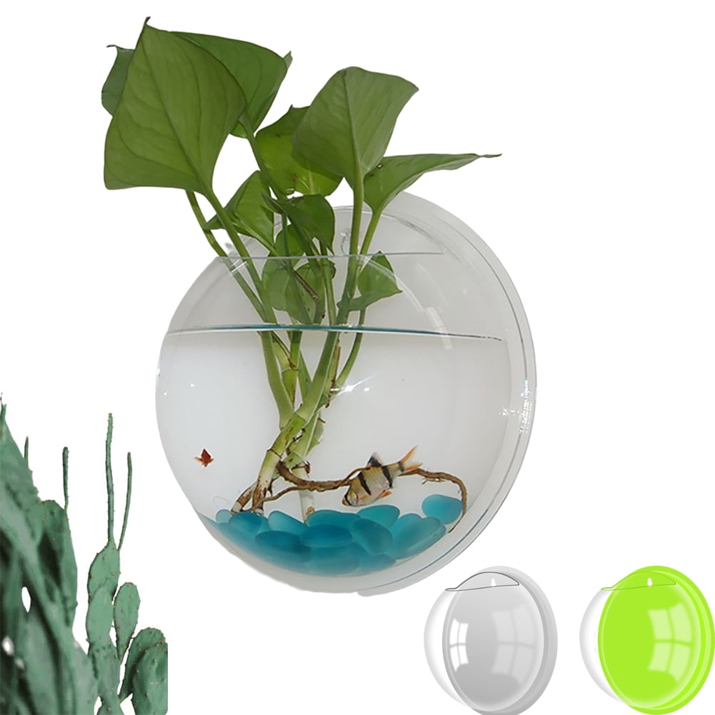 UDIYO 3 Set Wall-Hanging Fish Tank for Home Decoration - Walmart.com