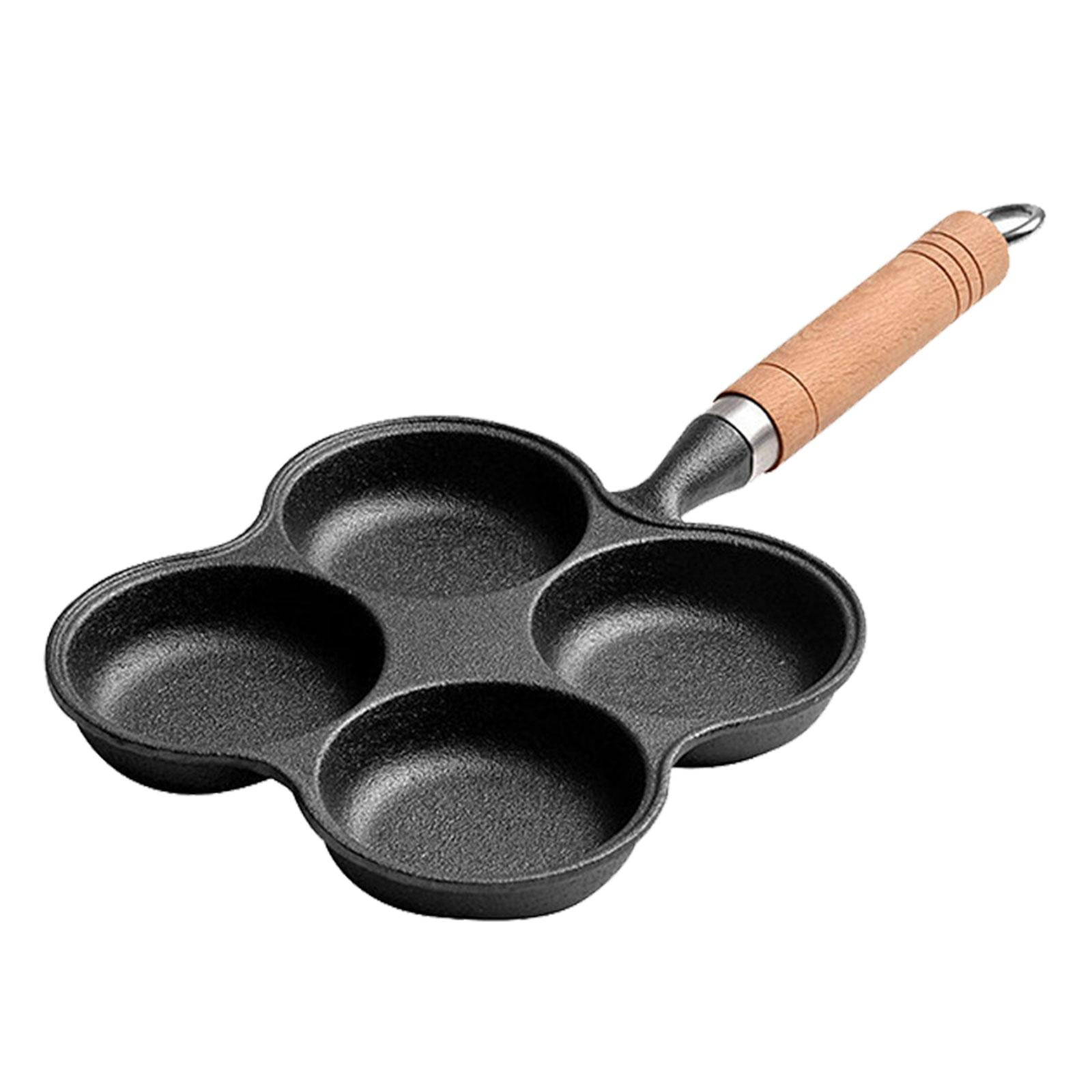 Egg Frying Pan Divided Frying Pan Suitable for Gas and Induction Cooker ...