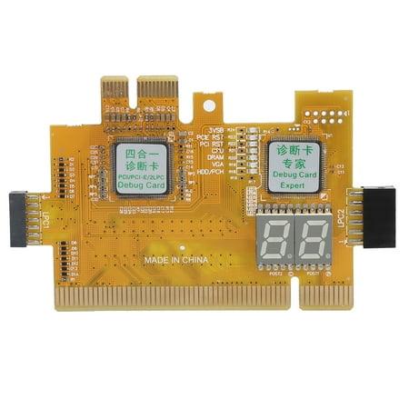 Desktop Diagnostic Card PCI PCIE 2LPC 4in1 Analyzer Motherboard 2Bit ...