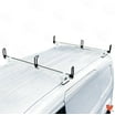 Vantech Heavy Duty 3 Bar Steel Ladder Roof Rack for Van, Fits RAM ...