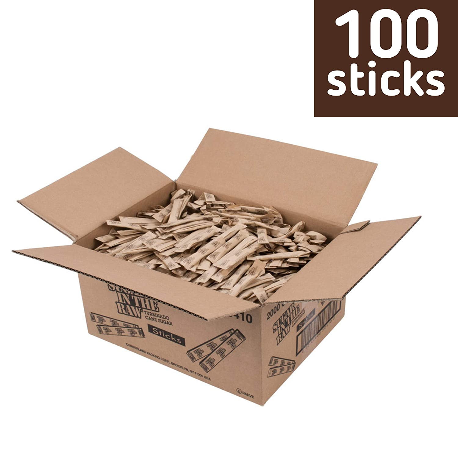 100 Pack of Organic Cane Brown Sugar Packets for Coffee in Nepal at NPR ...