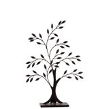 67015 Metal Olive Tree Decor - Black - Walmart.com