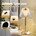 Joyfair Cordless Lamp, Rechargeable 3 Color Dimmable Desk Table Lamp ...