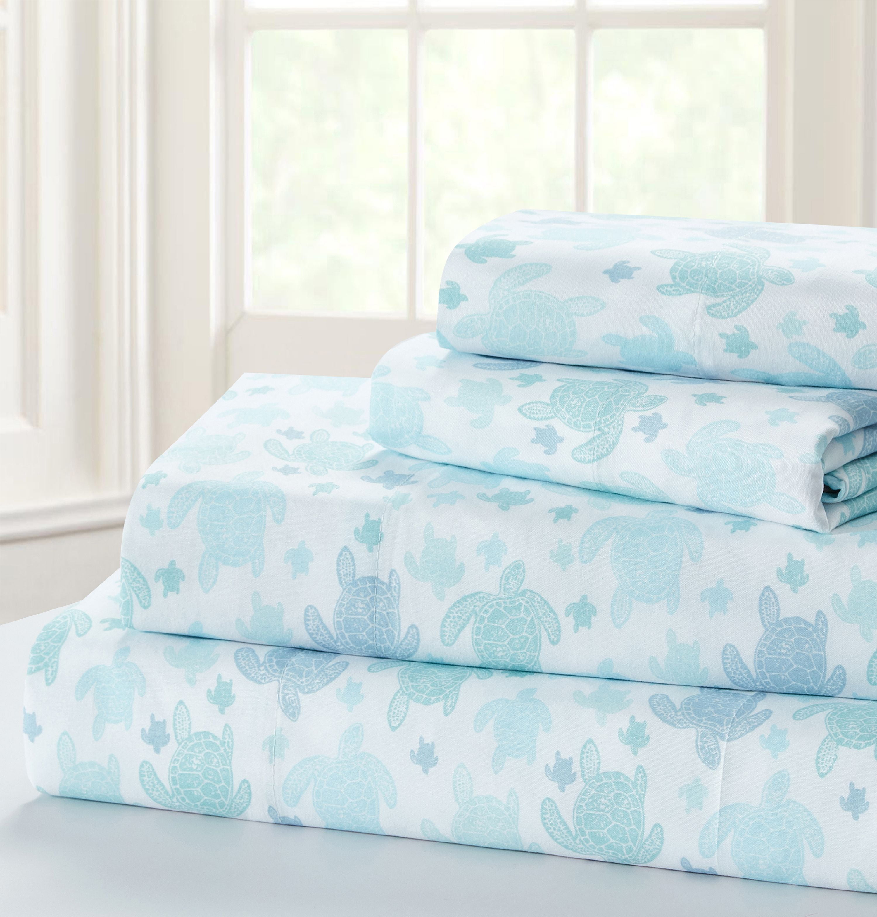 Harper Lane Turtle Escape 3-piece Sheet Set Twin - Walmart.com