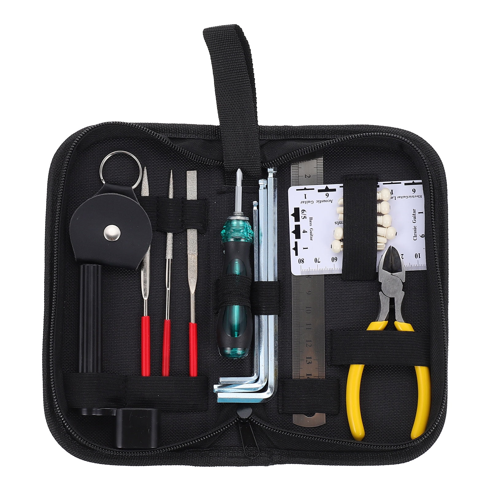 Frcolor Guitar Tools Tool Repairing Kit Fret Cleaning Luthier ...