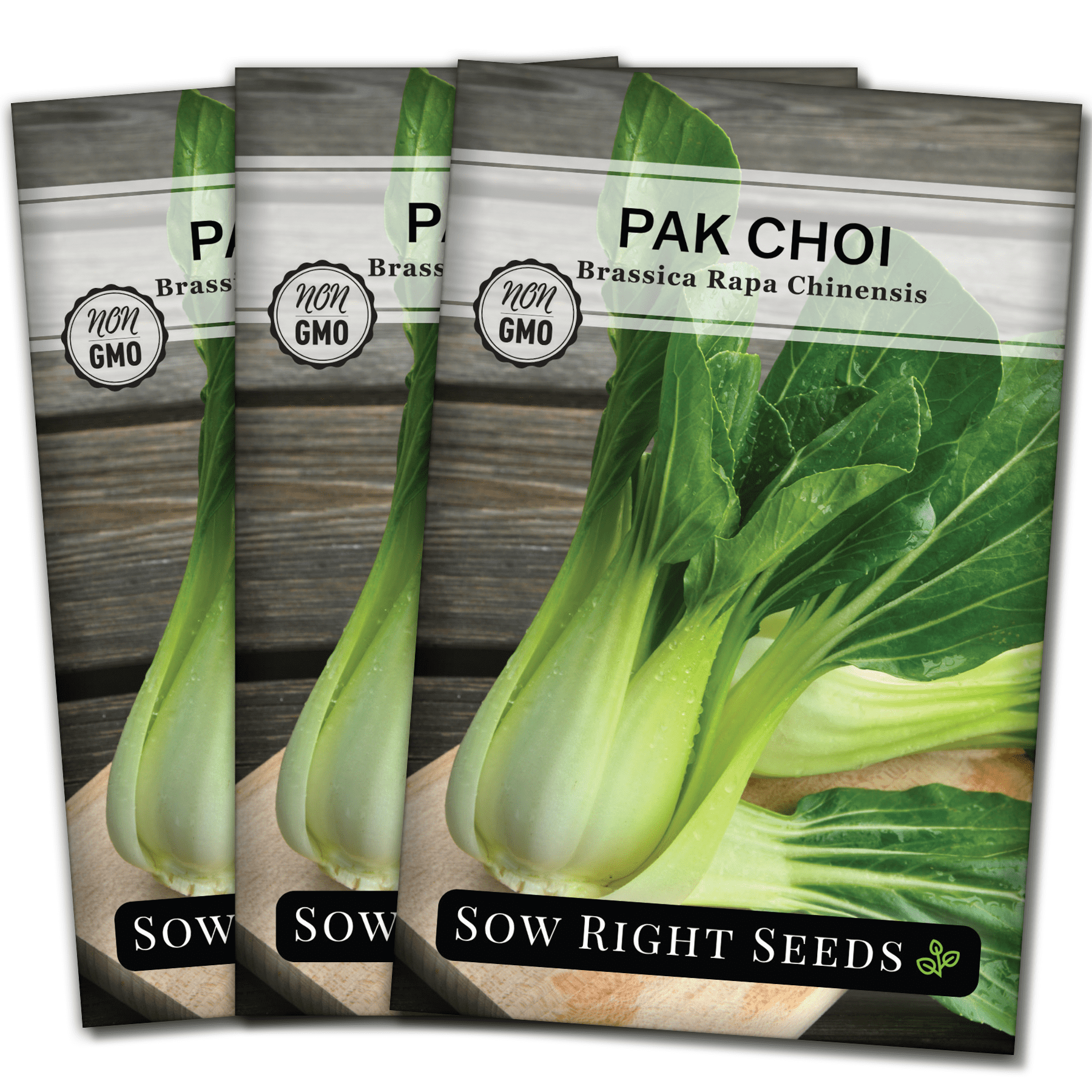 White Stem Pak Choi Seeds - Non GMO Heirloom Varieties for your Home ...