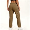 cfhntfmh Hiking Pants for Women Lightweight Elastic Waist Drawstring ...