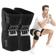 Breathable Adjustable Knee Boosters brace Joint Spring Stabilizers ...