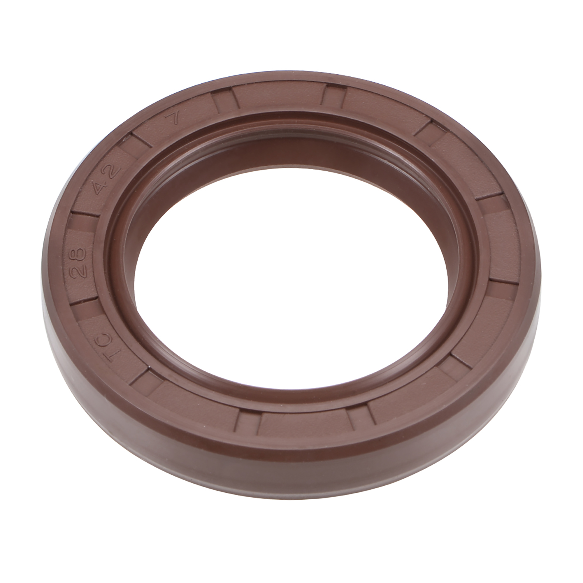 Oil Seal 28mm Inner Diameter 42mm OD 7mm Thick Fluorine Rubber Double oil-seal-28mm-inner-diameter-42mm-od-7mm-thick-fluorine-rubber-double