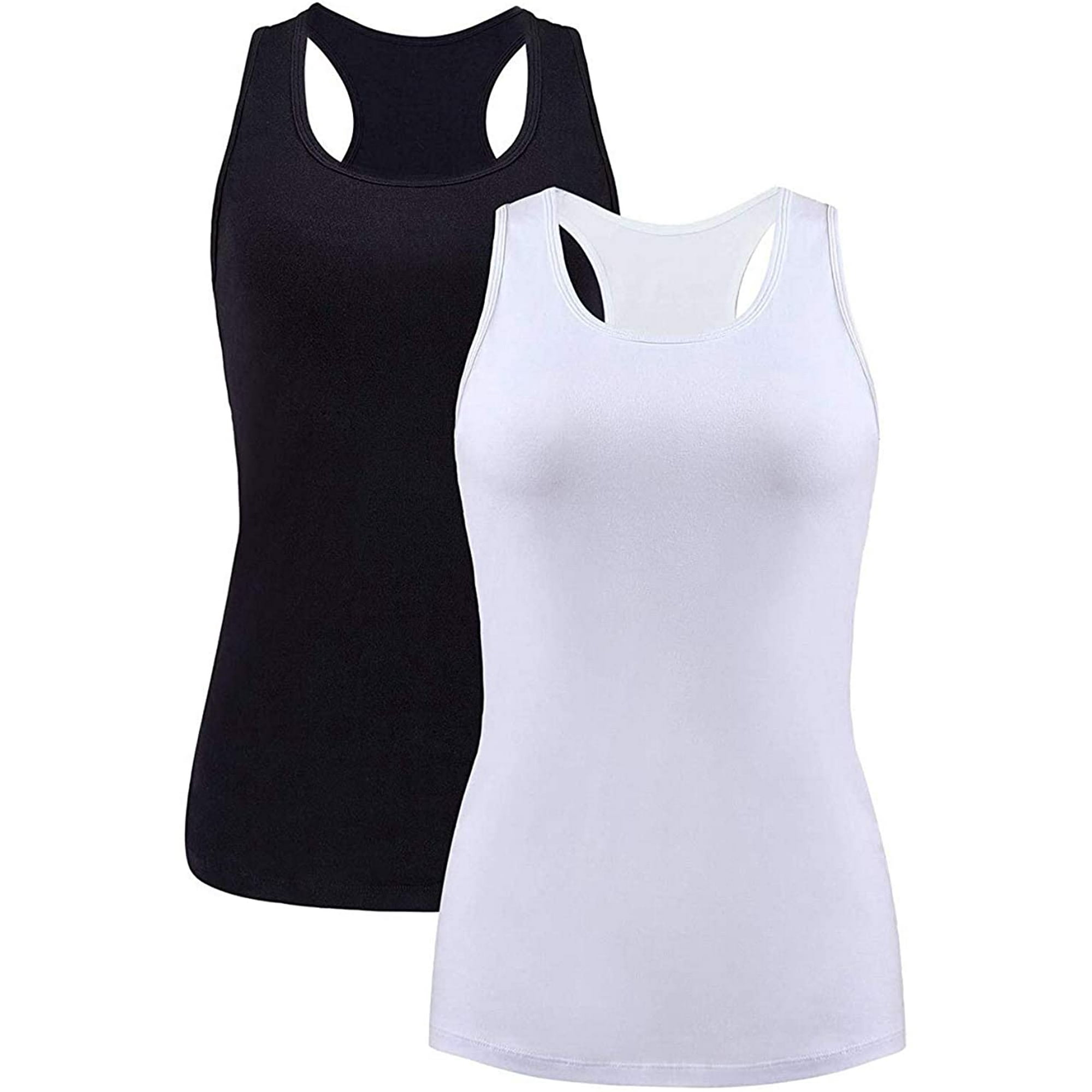 Click here for Charmo Womens Cotton Camisole Shelf Bra Tank Top S... prices