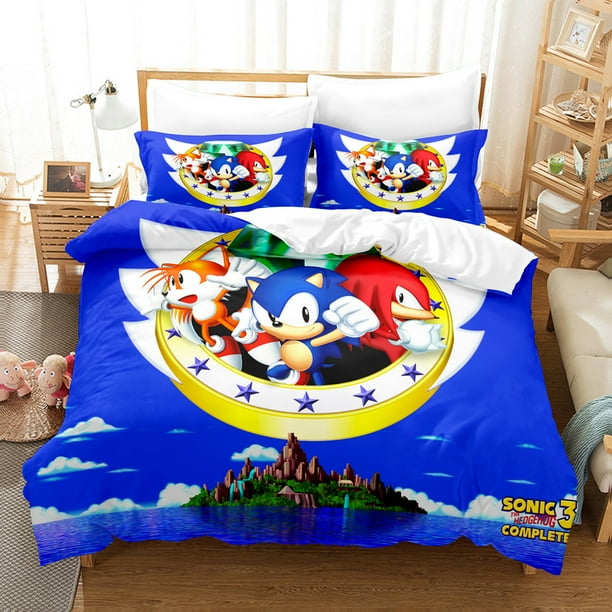 Sonic Sheets Three Piece Set, 3D Printing, Soft Microfiber, Duvet Cover ...
