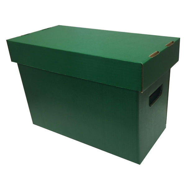 5 Max Pro Short Colored Comic Storage Boxes - Holds 150 - 175 Comic ...