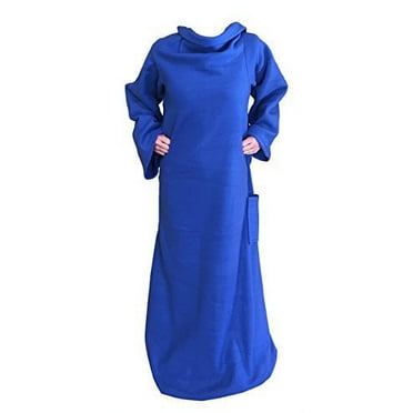 Snuggie Comfy Feet Wear: Original Fleece Blanket with Oversize Sleeves ...