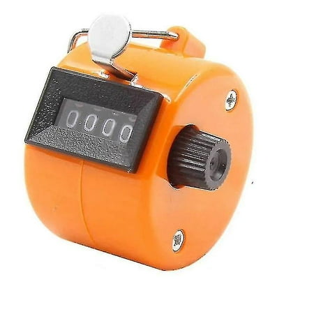Number Mini Hand Held Digital 4-digit Counters-Orenge-Lizuzu | Walmart ...