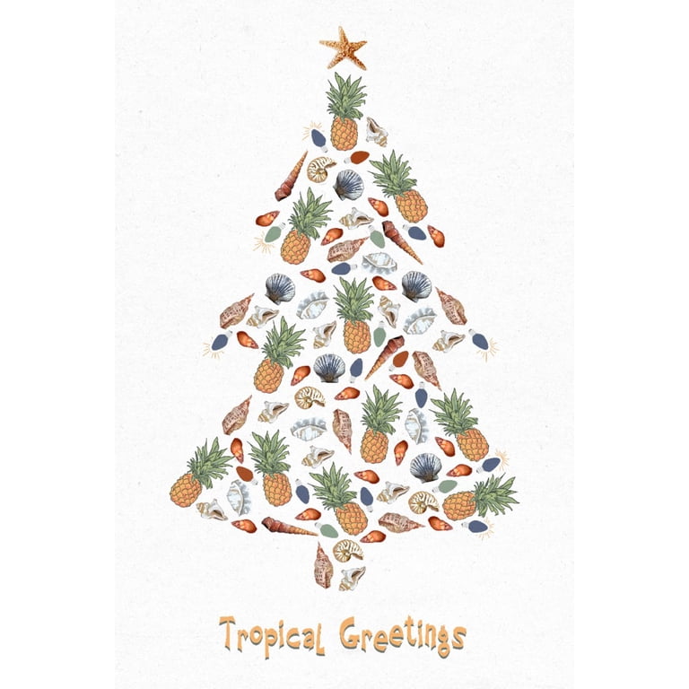 Tropical Christmas Tree