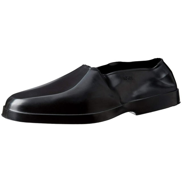 Totes Mens Loafer Style Rubber Overshoes Rubber Closed Toe Slip On ...