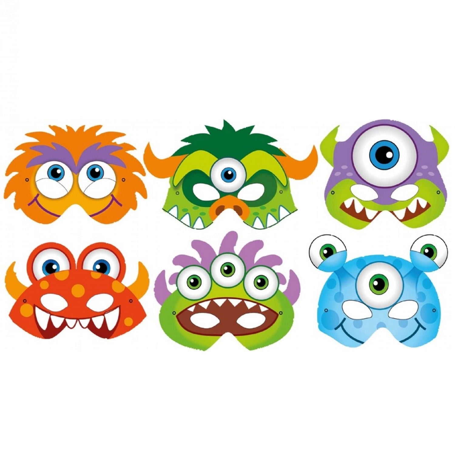 Click here for Playwrite Monster Party Mask (Pack Of 12) prices