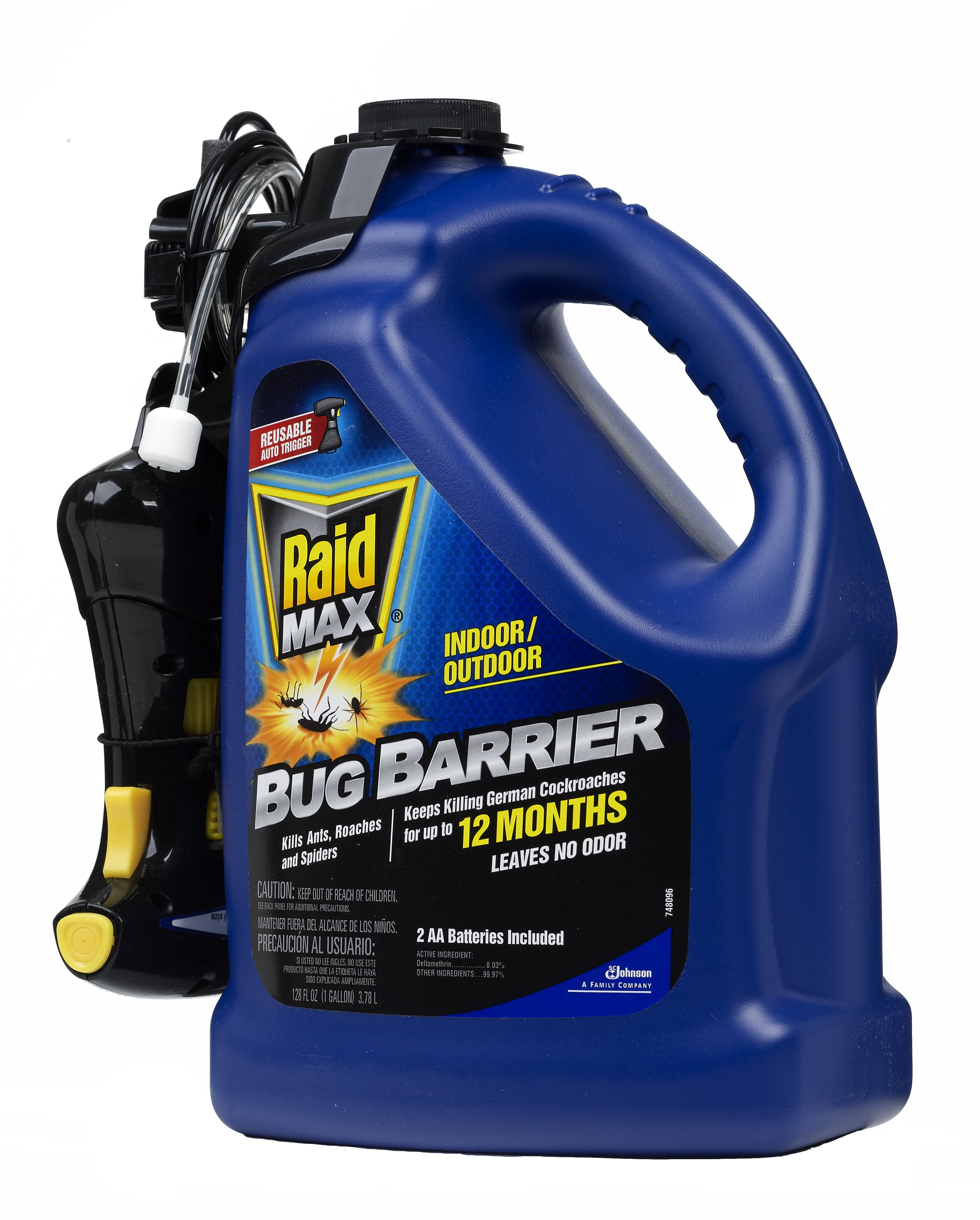 Raid Max Bug Barrier Trigger Starter Kit 1 Gallon - Walmart.com