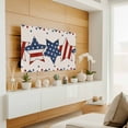 4th of July Elastic Indoor TV Cover 75" Dust Protector,Stretch Fabric ...