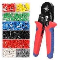 Crimper Plier HSC8 6-4A Ferrule Crimping Tool Kit With 1200pcs Ferrules ...