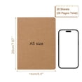 A5 14 x 20cm Paper Notebook with Horizontal Lines Inner Pages Student ...