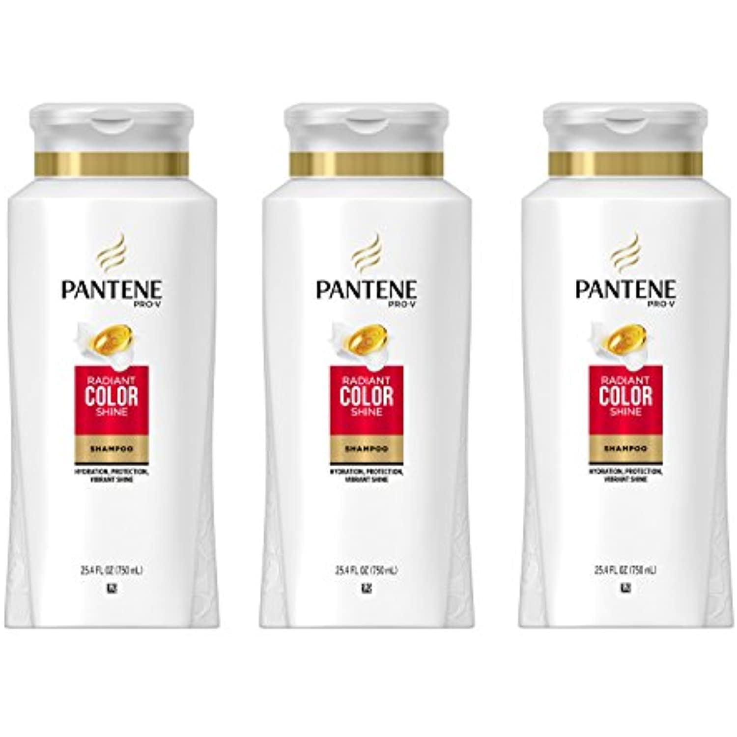 Pantene Pro-V Radiant Color Shine Shampoo, Wild Berries, 25.4 Fl Oz ...
