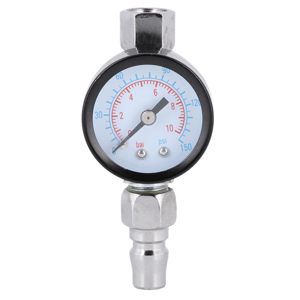 Mini Adjustable Spray Gun Air Regulator With Pressure Gauge Diaphragm ...