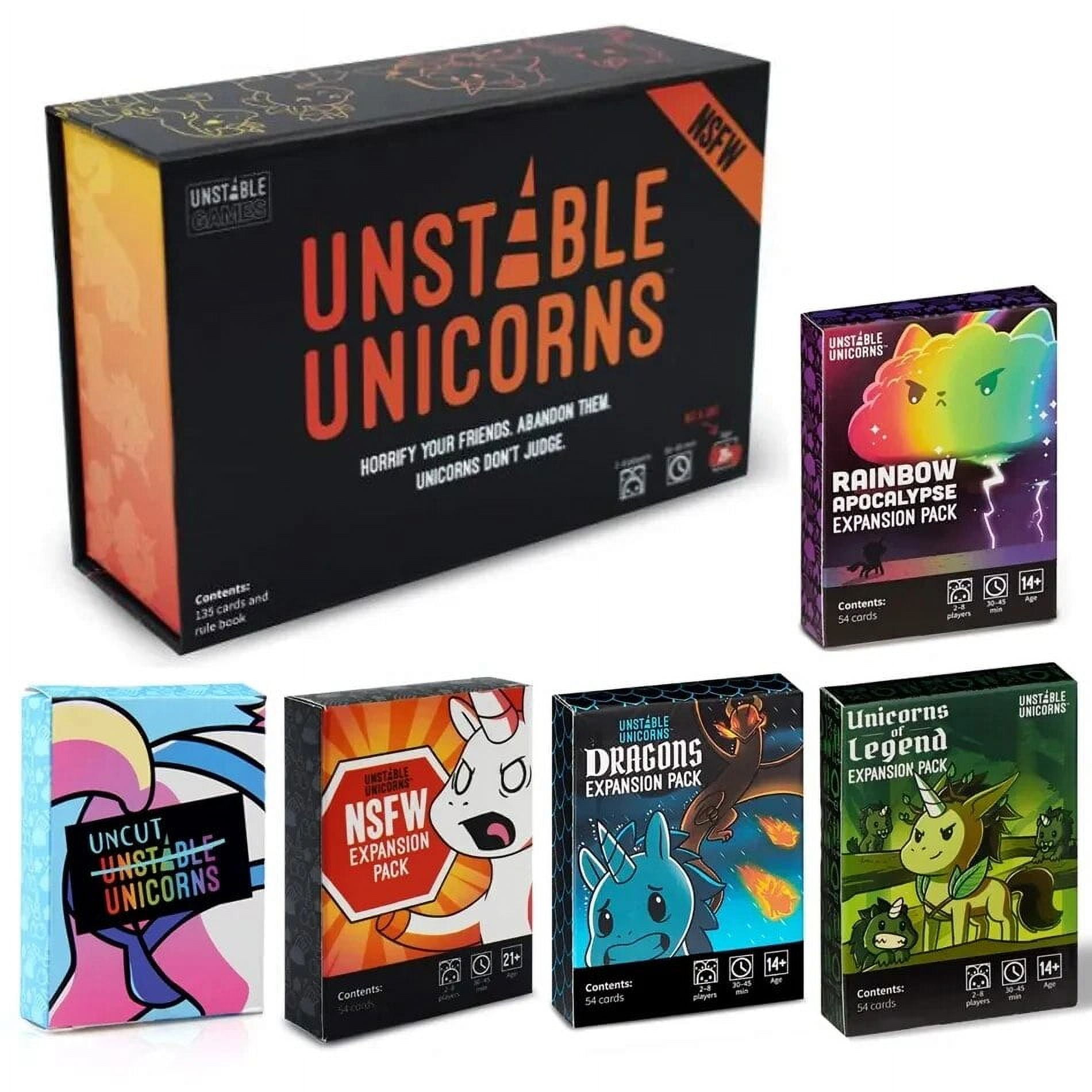 Tablero de unicornios inestables, versión básica de expansión para ...