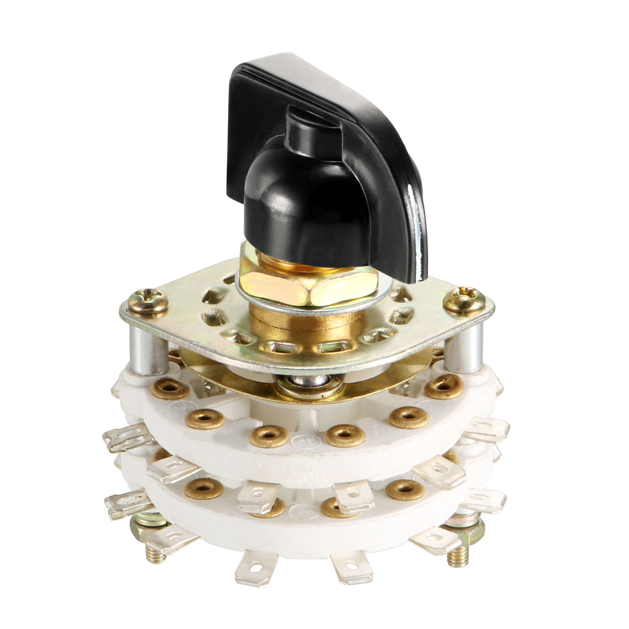 2P11T 2 Pole 11 Position 2 Deck Band Channel Rotary Switch Selector ...