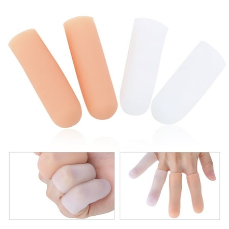 Finger Protector, White Finger Sleeve Skin Color For Handwriting ...